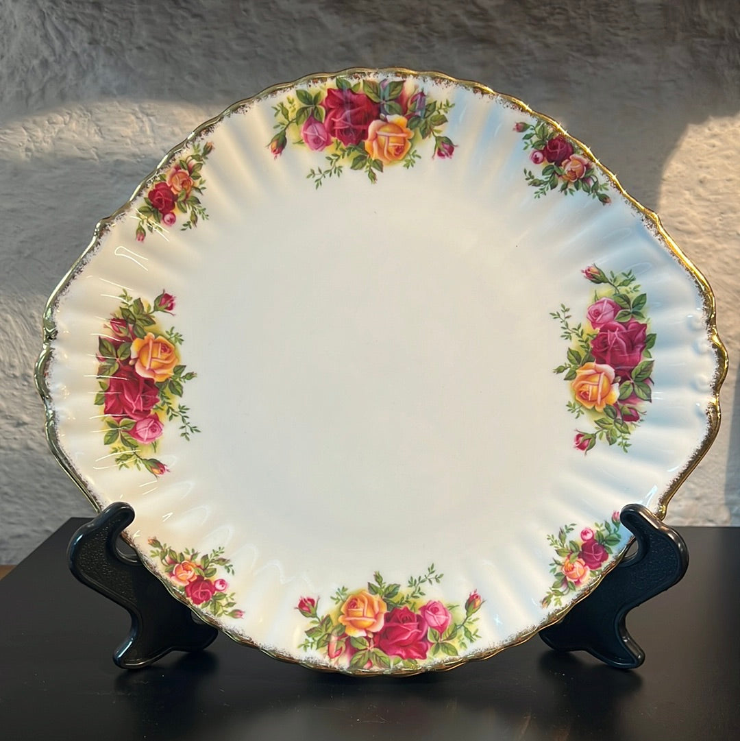 Royal Albert Old Country Roses Cake Plate – Old Bridge Antiques