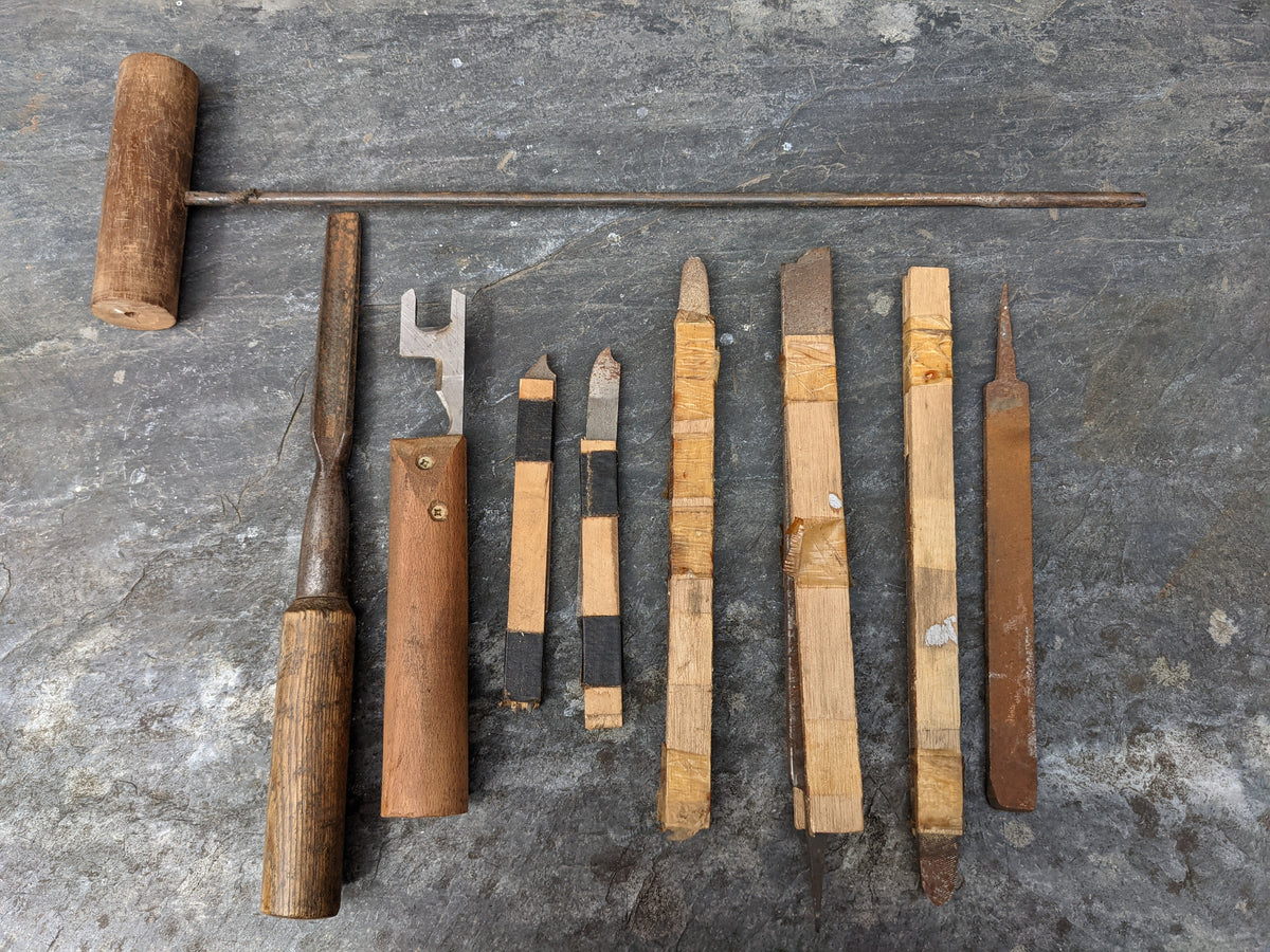 Vintage Set of Ice Chisels & Sculpting Accessories – Old Bridge Antiques