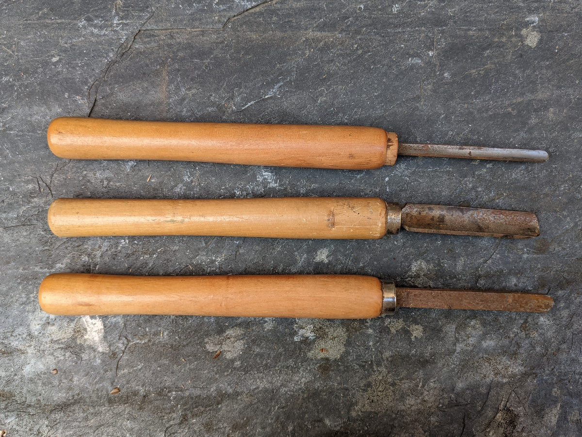 Vintage Set of 3 Ice Chisels – Old Bridge Antiques